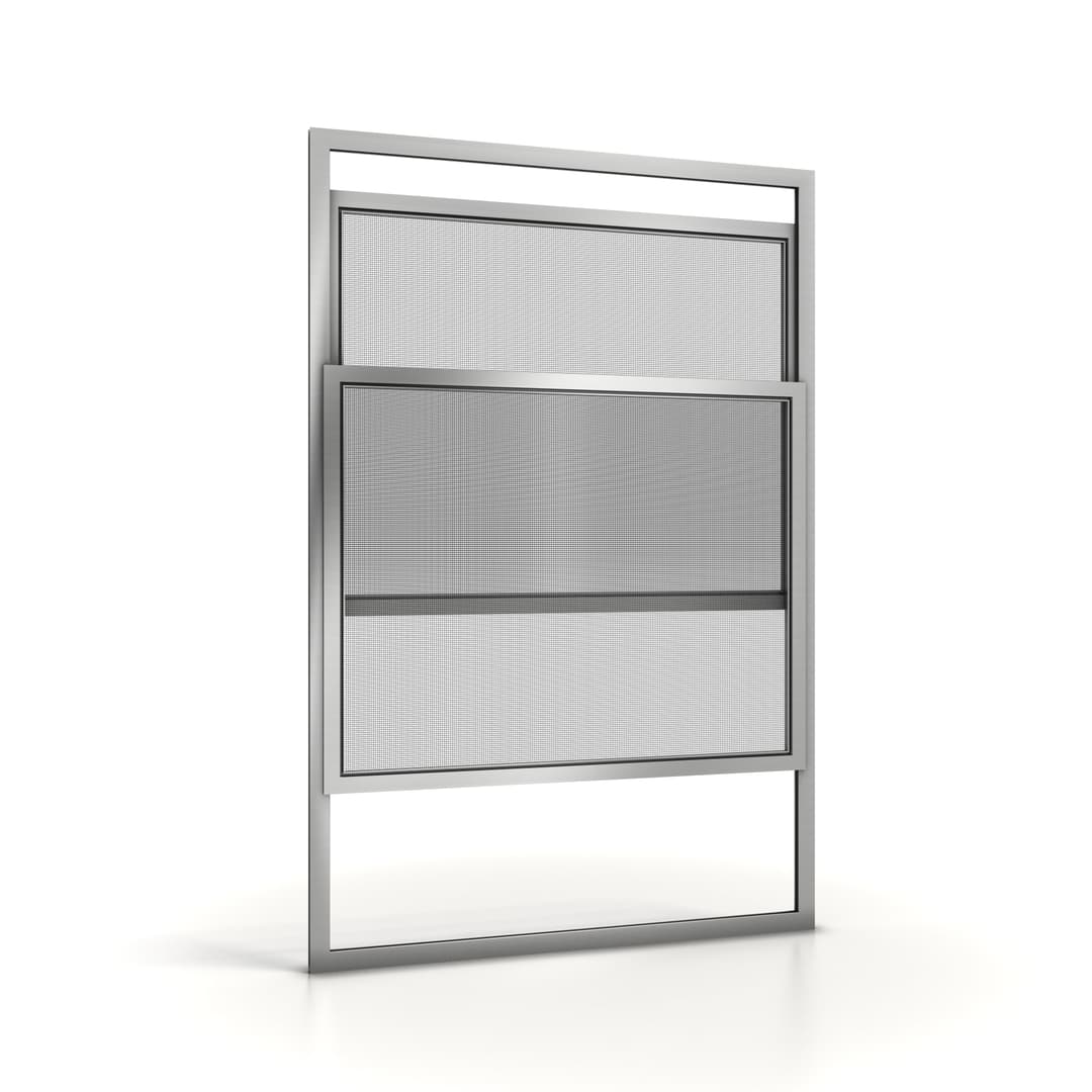 Fly screen for window with vertical sliding panels - Gold 01 | NoFlyStore