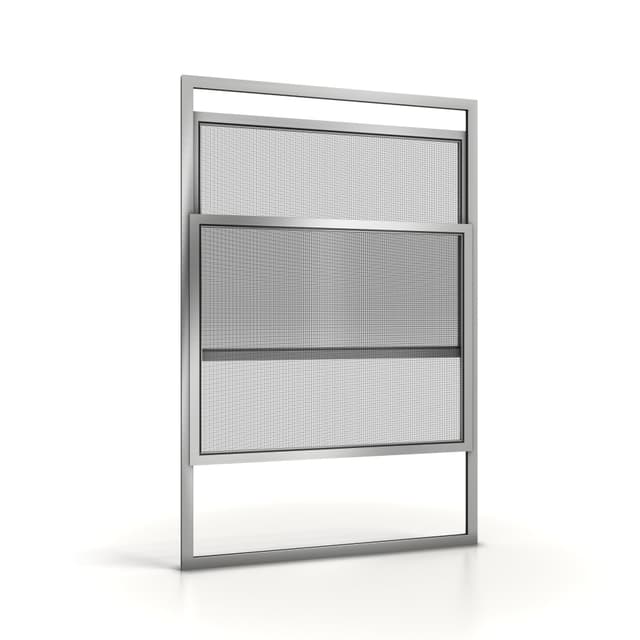 Fly screen for window with vertical sliding panels - Gold 01 | NoFlyStore
