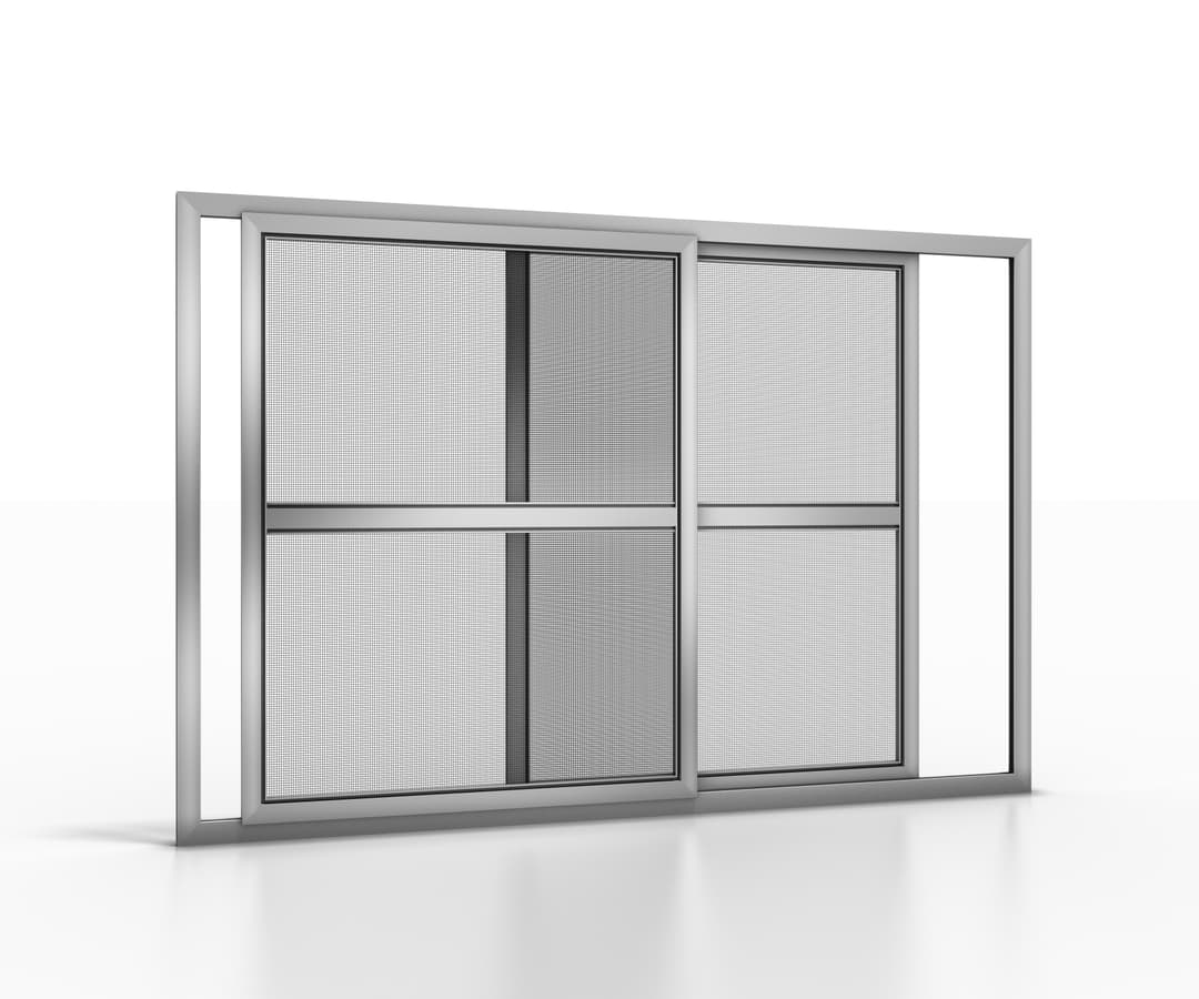 Sliding fly screen for windows - Gold 02 | NoFlyStore