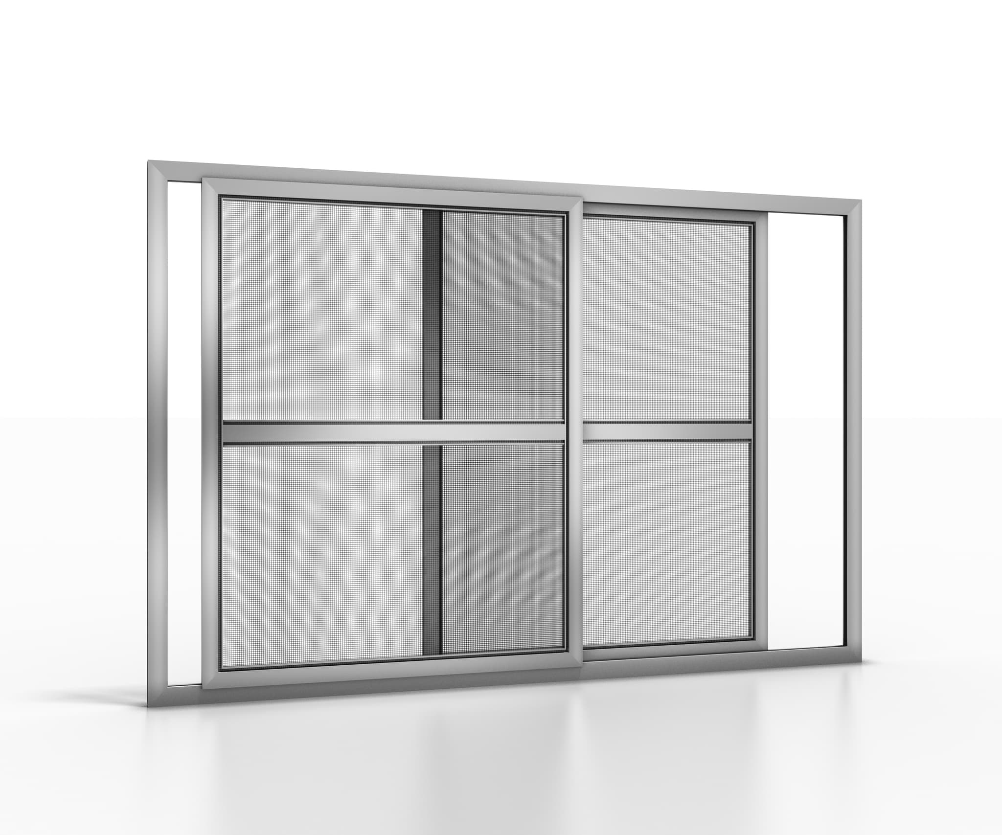Sliding fly screen for windows - Gold 02 | NoFlyStore