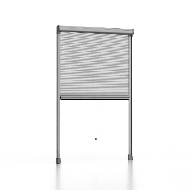 Roll-up fly screen for windows - Silver 01 | NoFlyStore