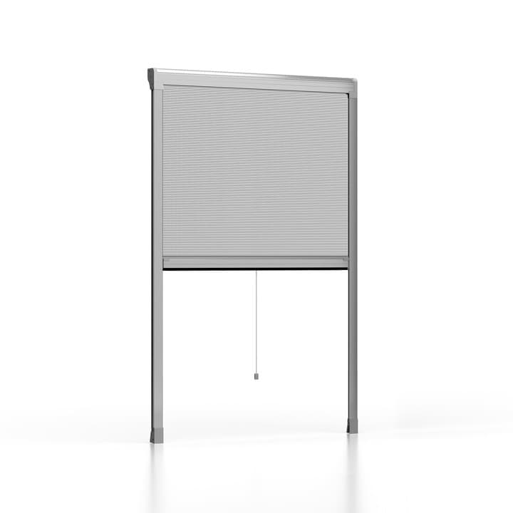 Roll-up fly screen for windows - Silver 01 | NoFlyStore