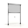 Roll-up fly screen for windows - Silver 01 | NoFlyStore