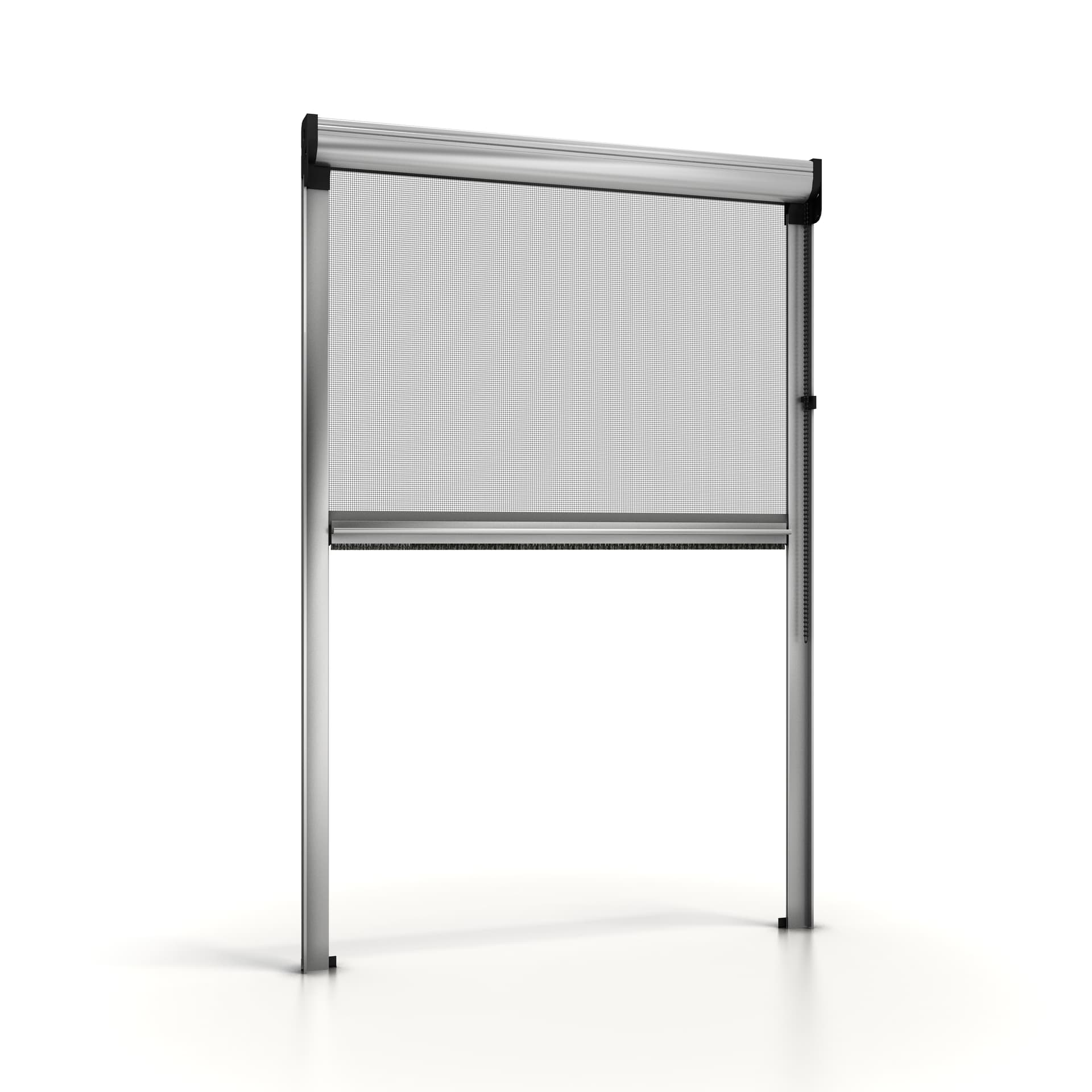 Roll-up fly screen with chain for windows and doors - Silver 02 ...